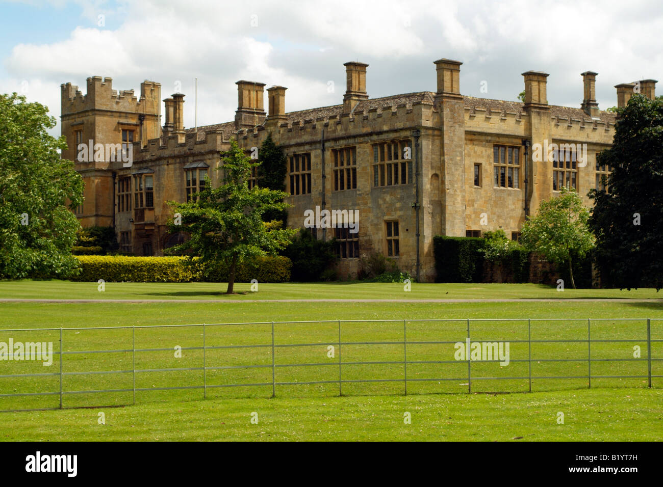 Sudeley Castle in the Cotswolds at Winchcombe Glouscestershire England ...