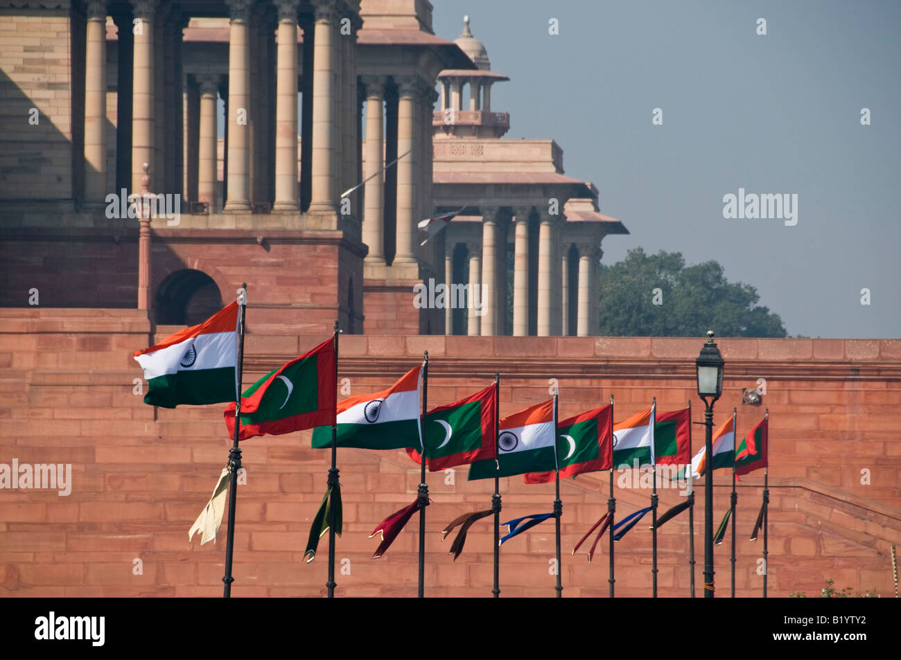 Secretariat building delhi hi-res stock photography and images - Alamy