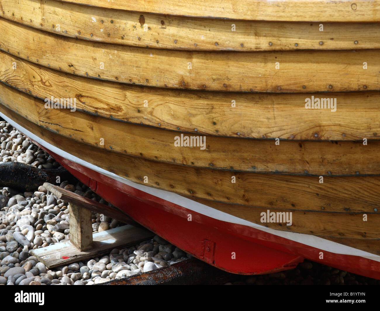 Wooden boat detail Stock Photo - Alamy