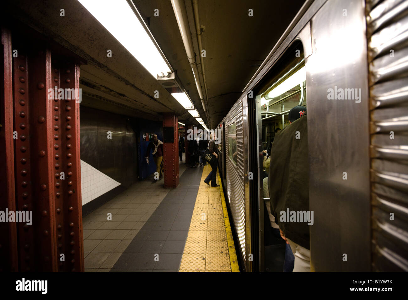NYC Subway NY USA Stock Photo - Alamy