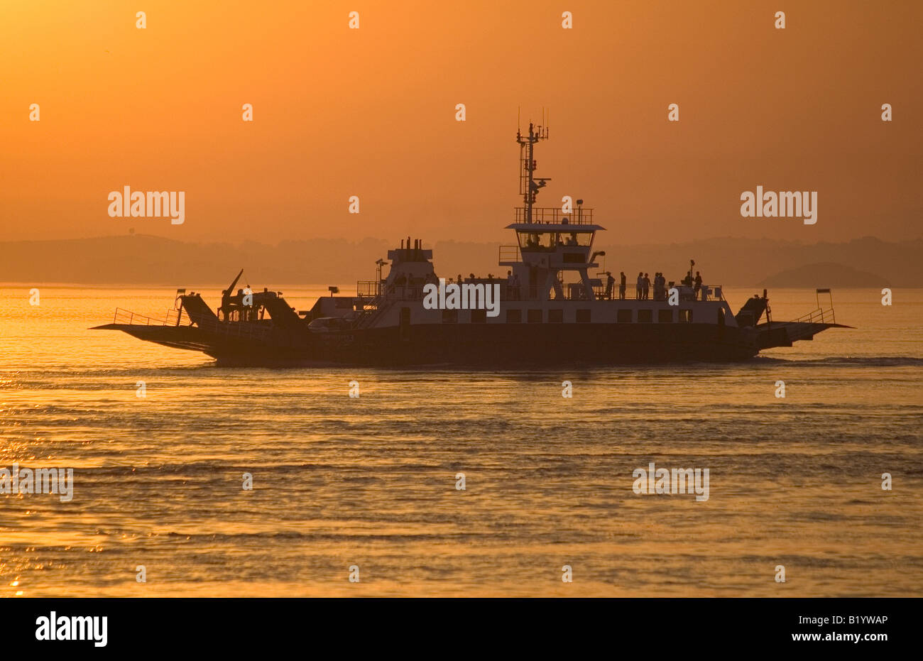 Strangford Ferry having left Portaferry on way to Strangford Strangford ...