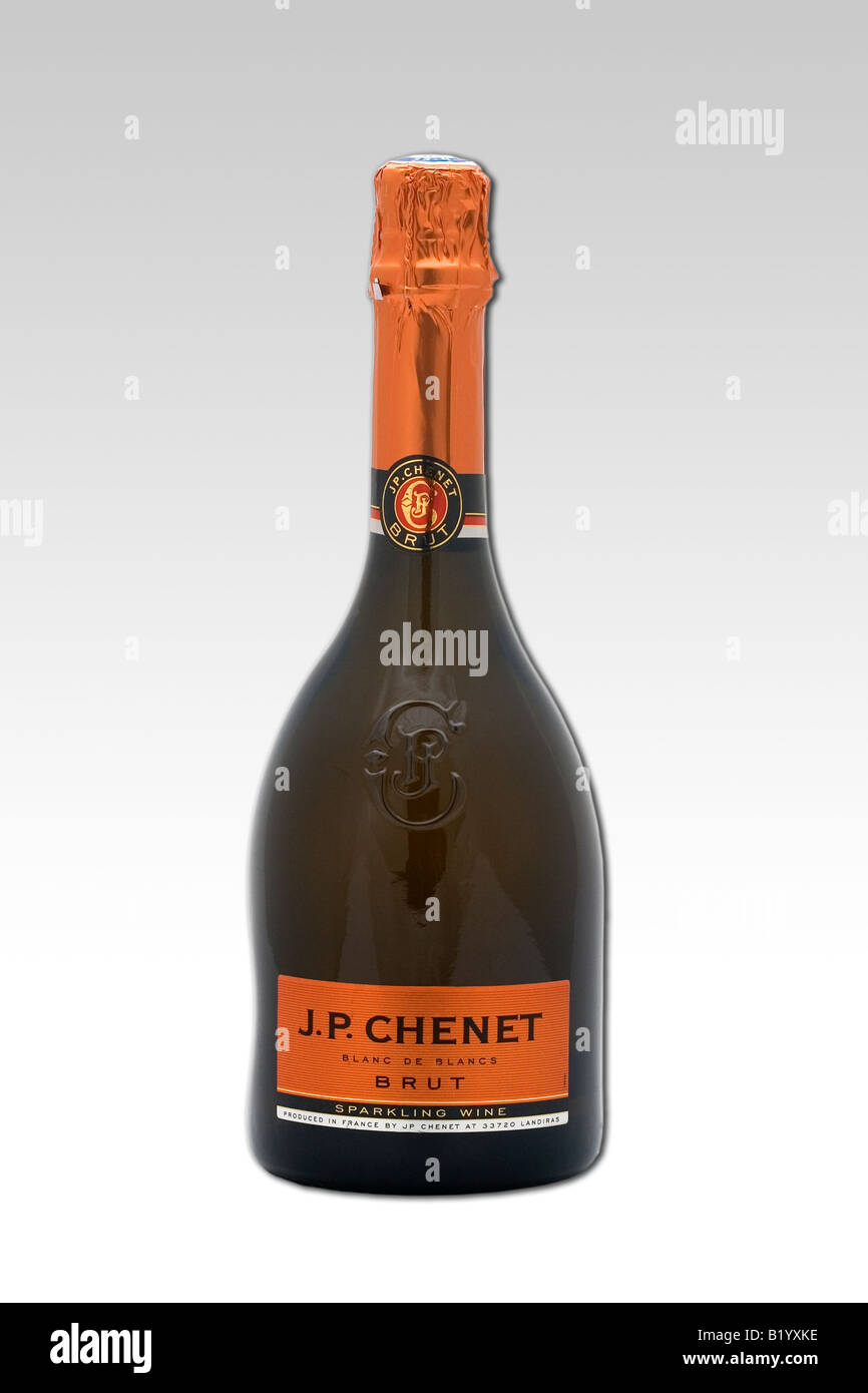 J P Chenet sparkling wine blanc brut france Stock Photo - Alamy