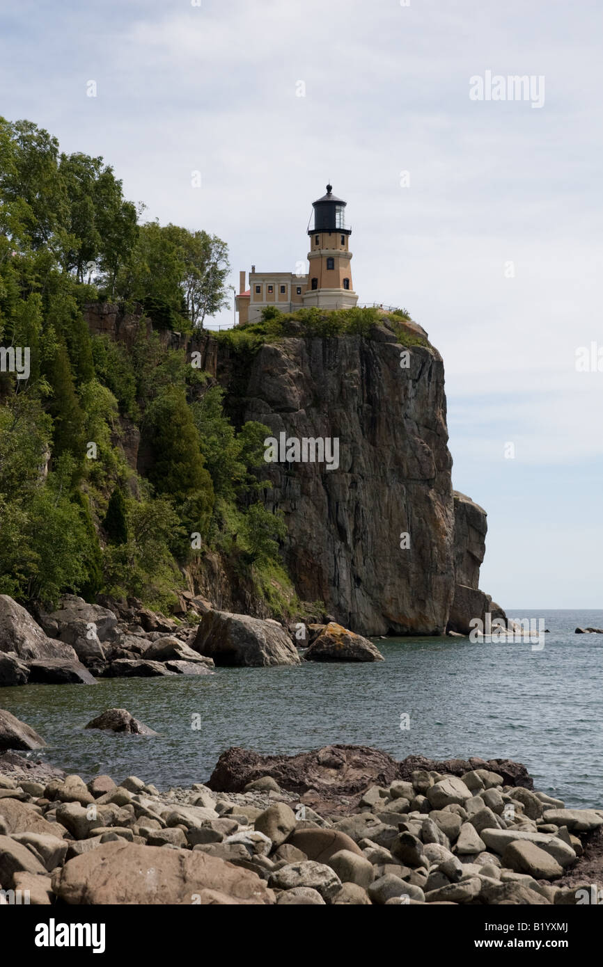 Split Rock Lighthouse, Two Harbors, Minnesota, USA Stock Photo - Alamy