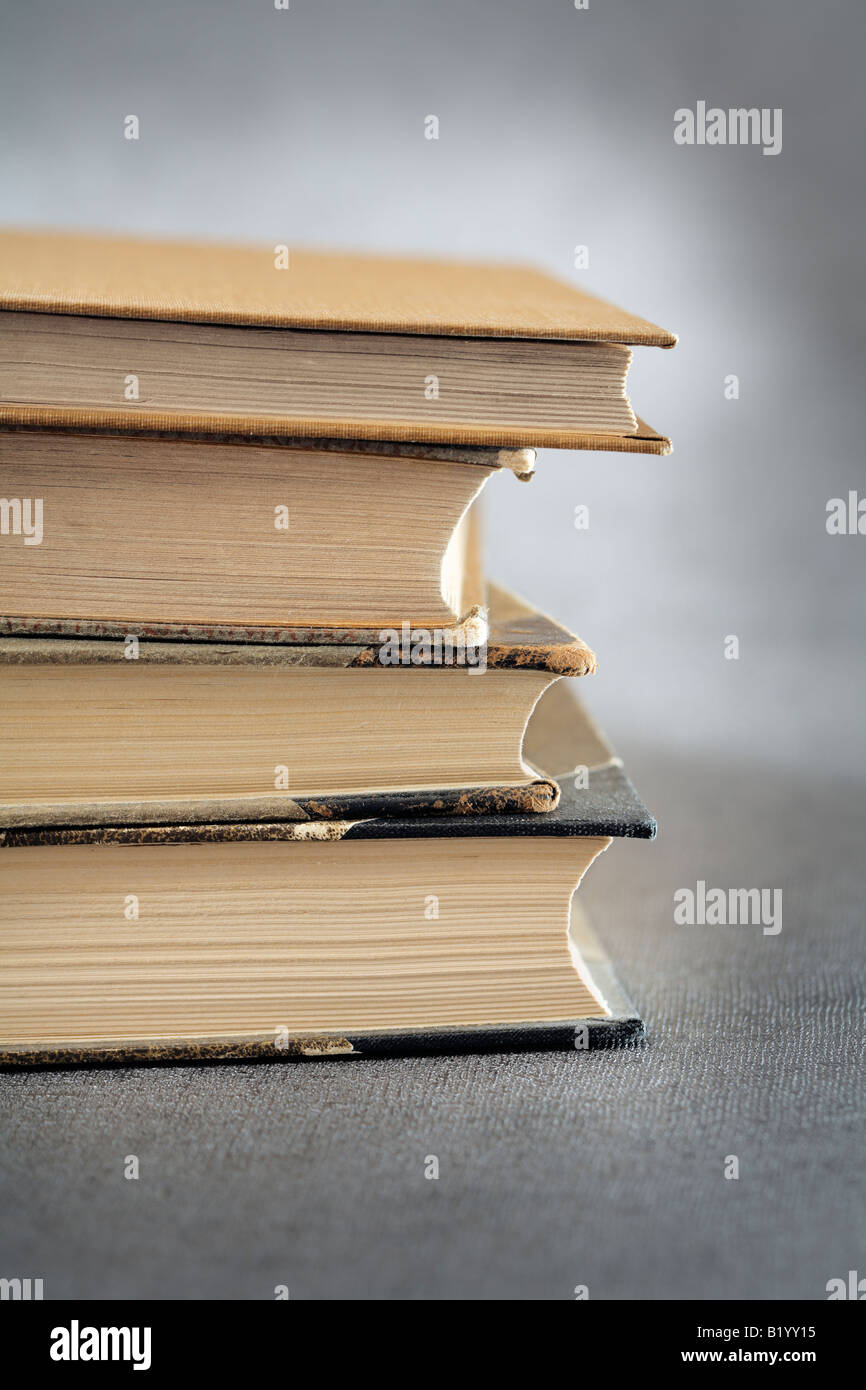 A Stack of old books Stock Photo - Alamy