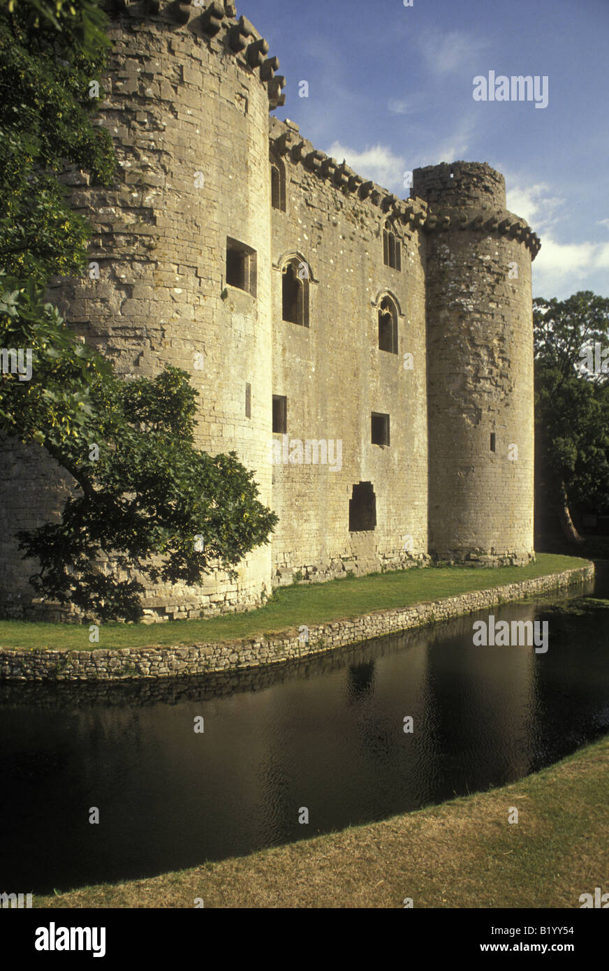 Nunney Castle, Somerset, England Stock Photo - Alamy