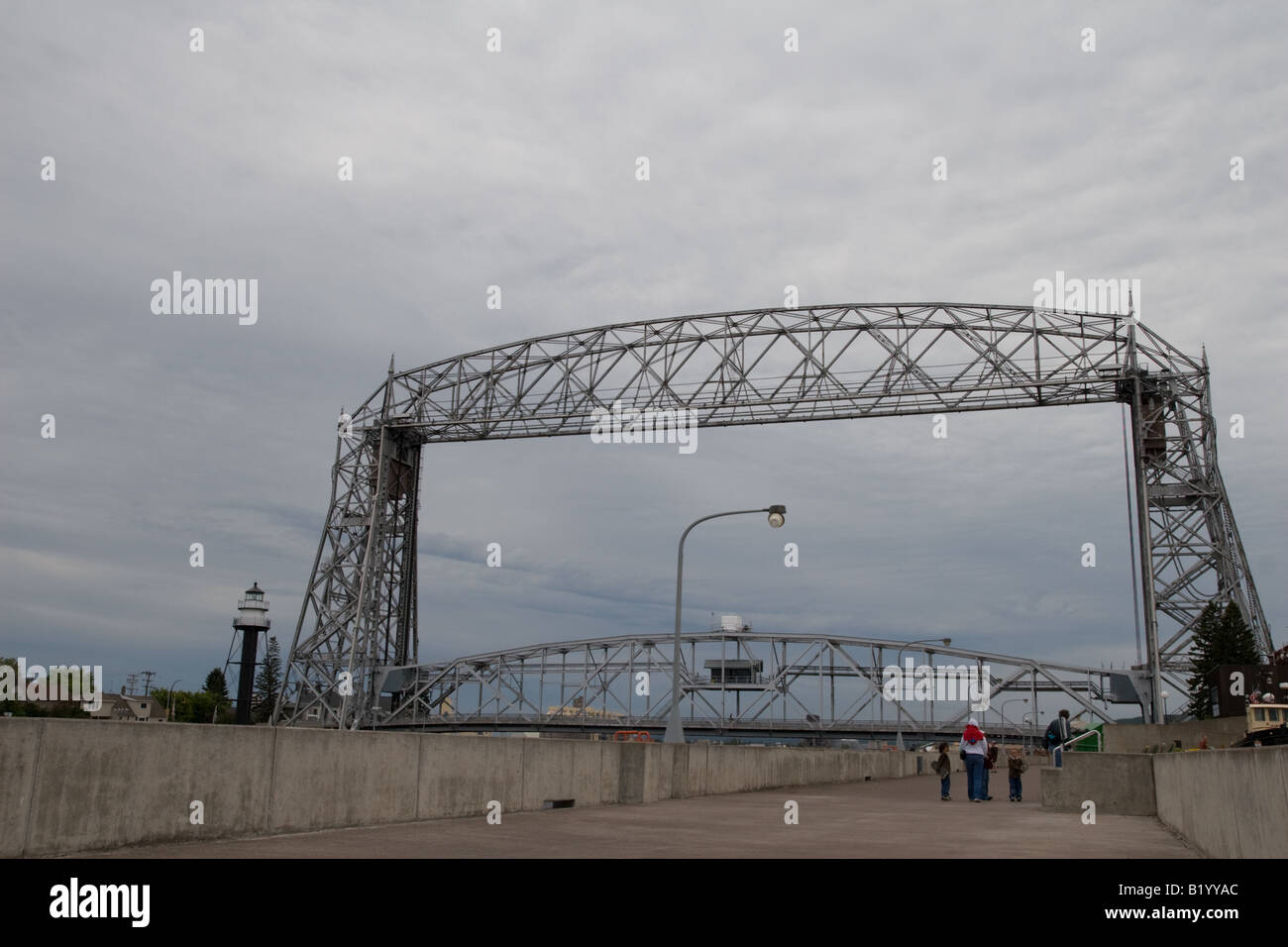 Lift bridge, Duluth, Minnesota Stock Photo - Alamy