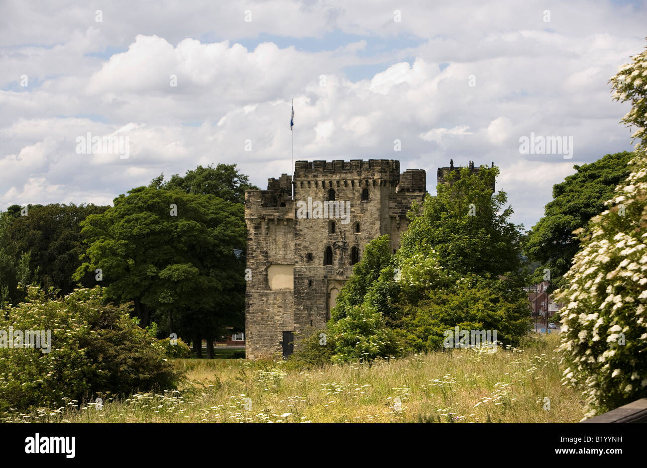 UK Wearside Sunderland Hylton Castle Stock Photo - Alamy