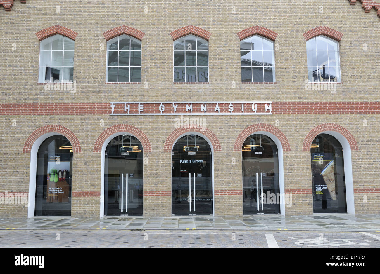 The German Gymnasium Kings Cross London UK Stock Photo - Alamy