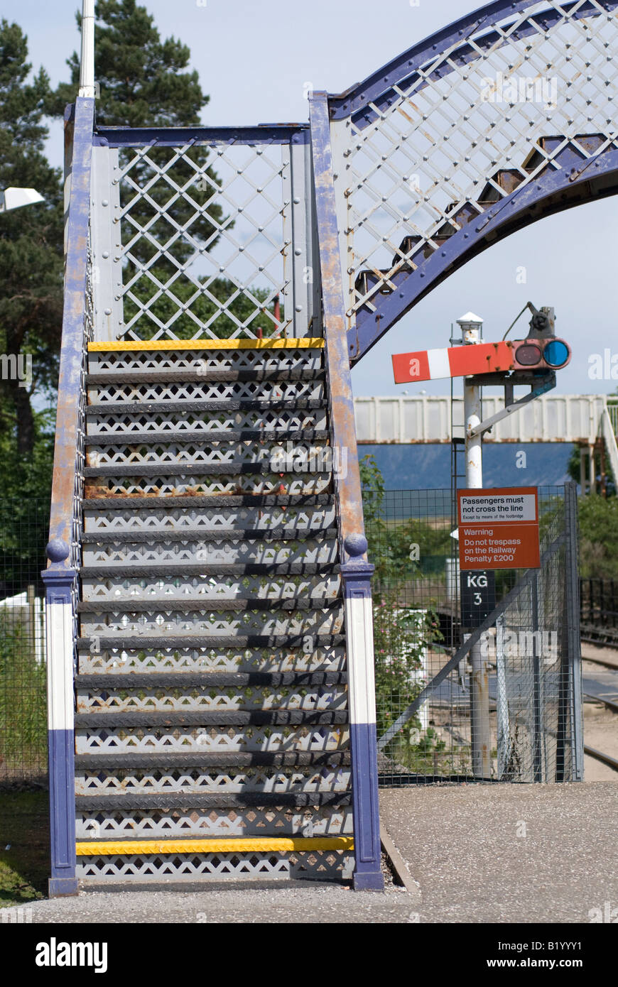 Kingussie Railway Station Stock Photo - Alamy