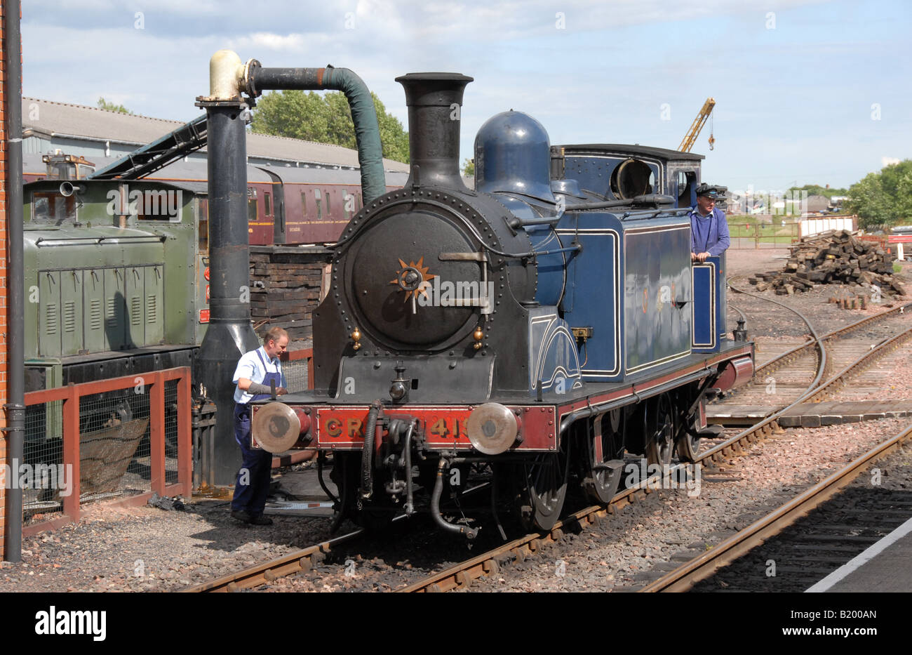 Caledonian railway no 419 steam hi-res stock photography and images - Alamy