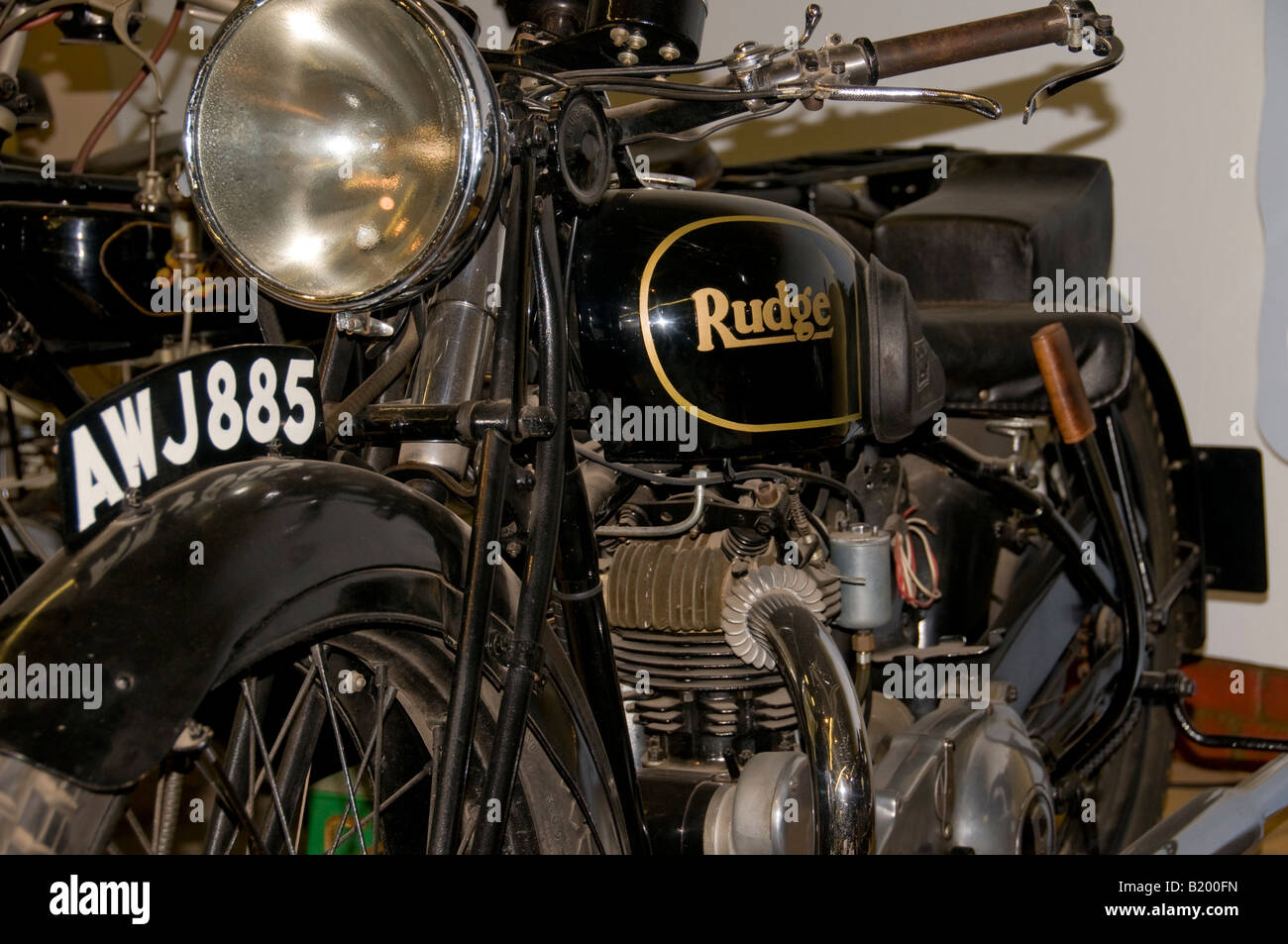 vintage Rudge motorbike Stock Photo - Alamy
