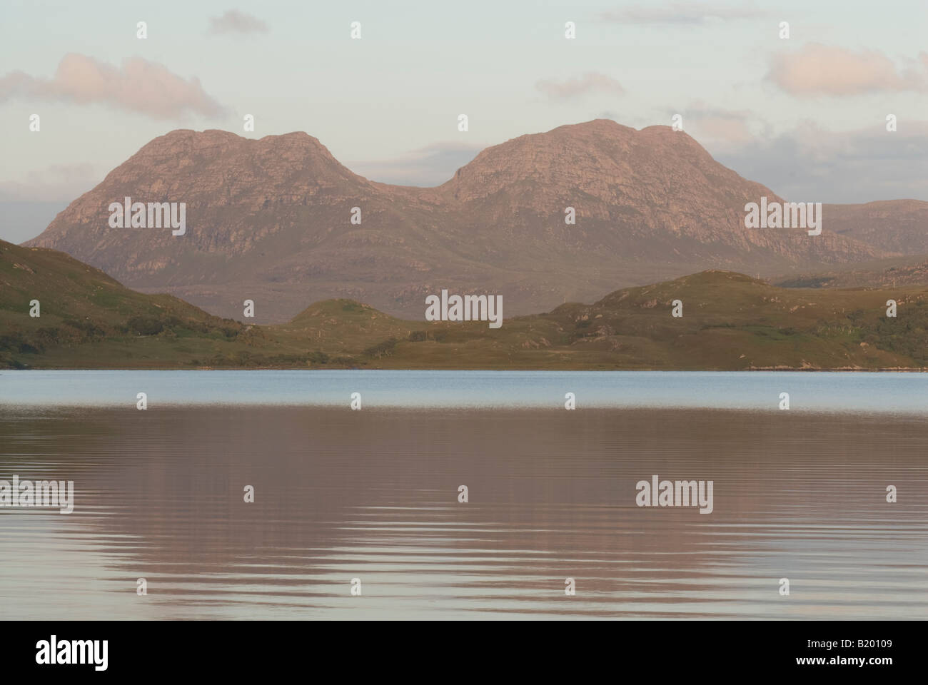 Coigach Mountain Range, North West Scotland Stock Photo - Alamy