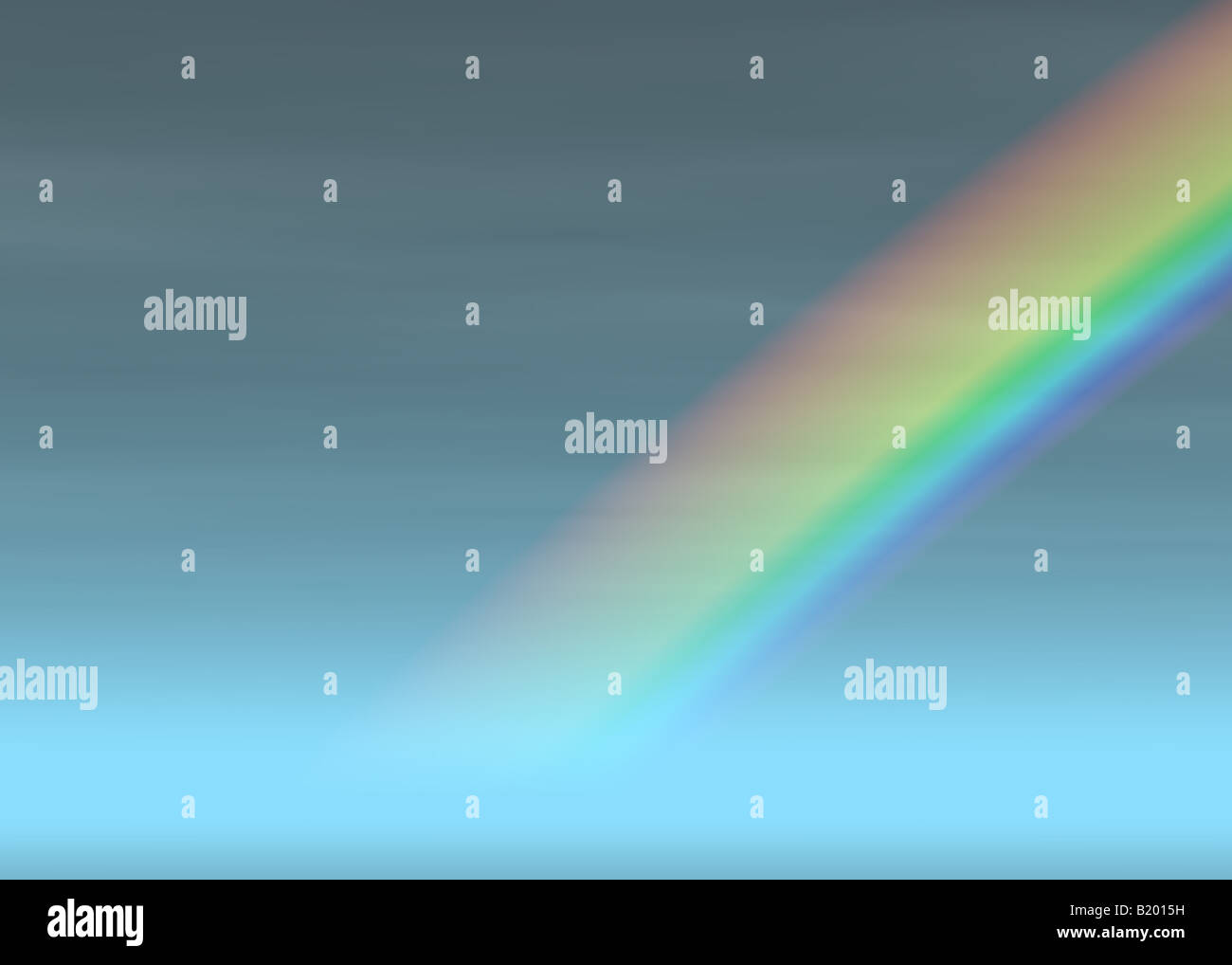 Artificial rainbow illustration background Stock Photo - Alamy