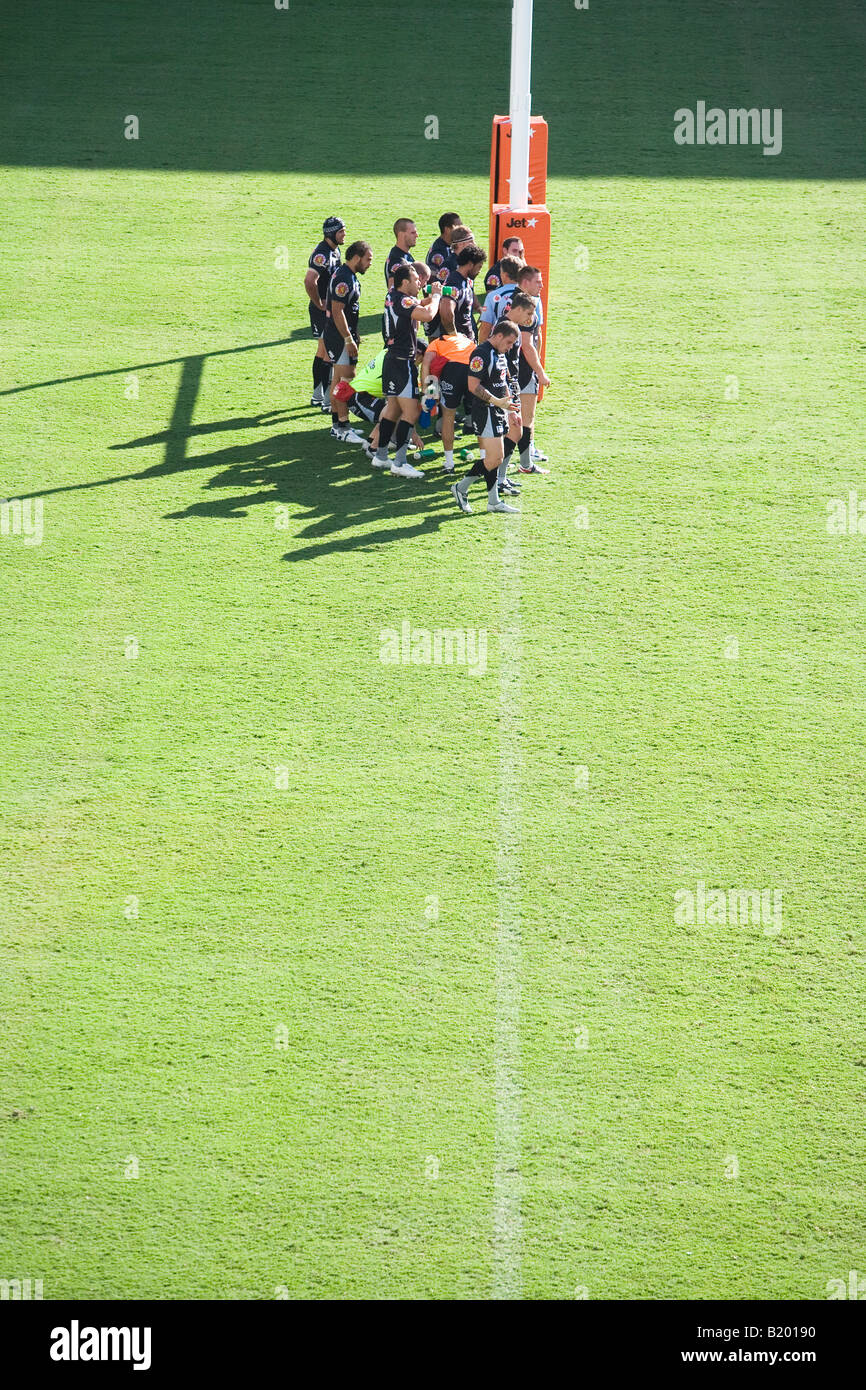 AFL Australian football league team together Stock Photo - Alamy