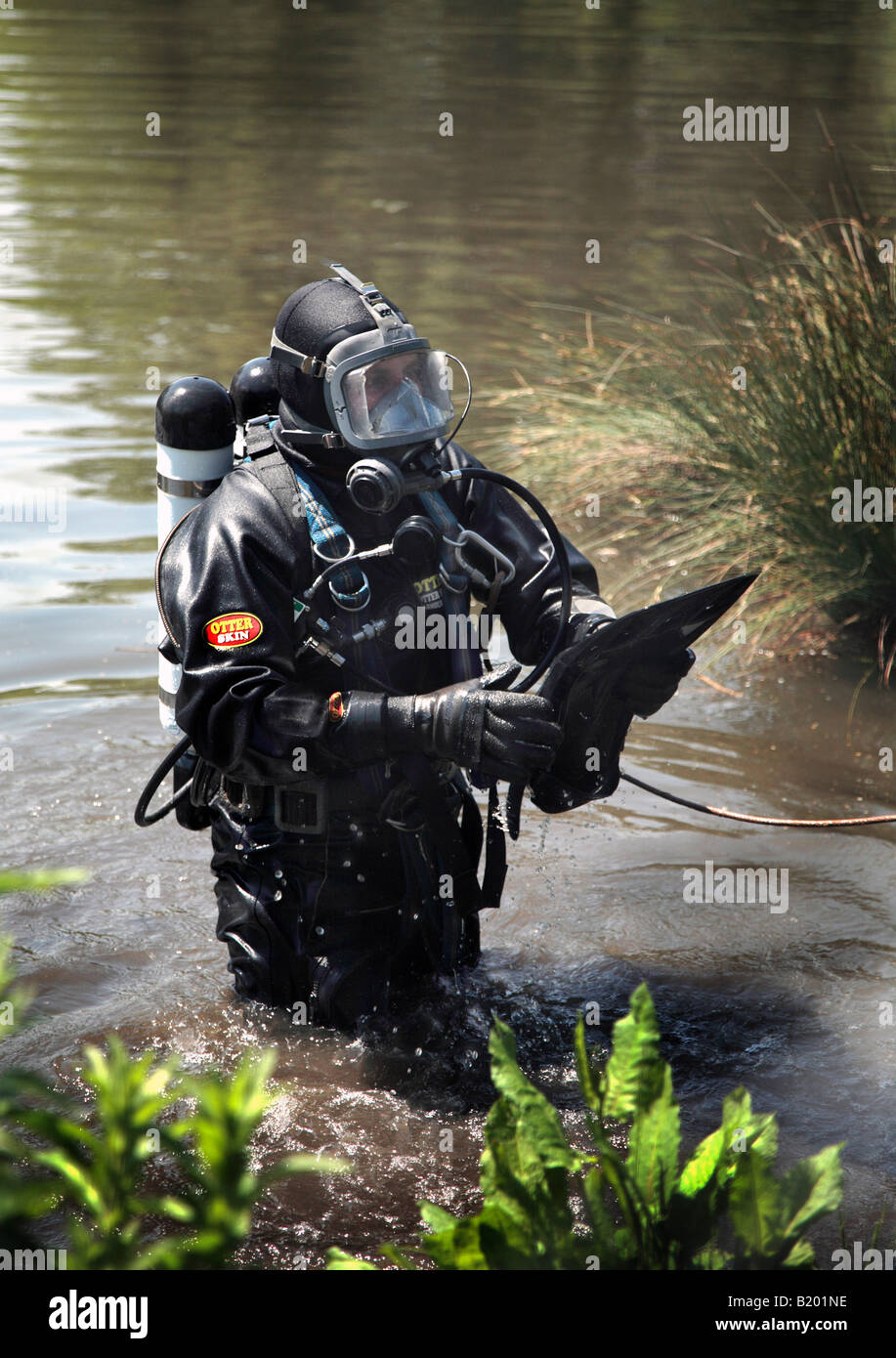 Frogman suit hi-res stock photography and images - Alamy