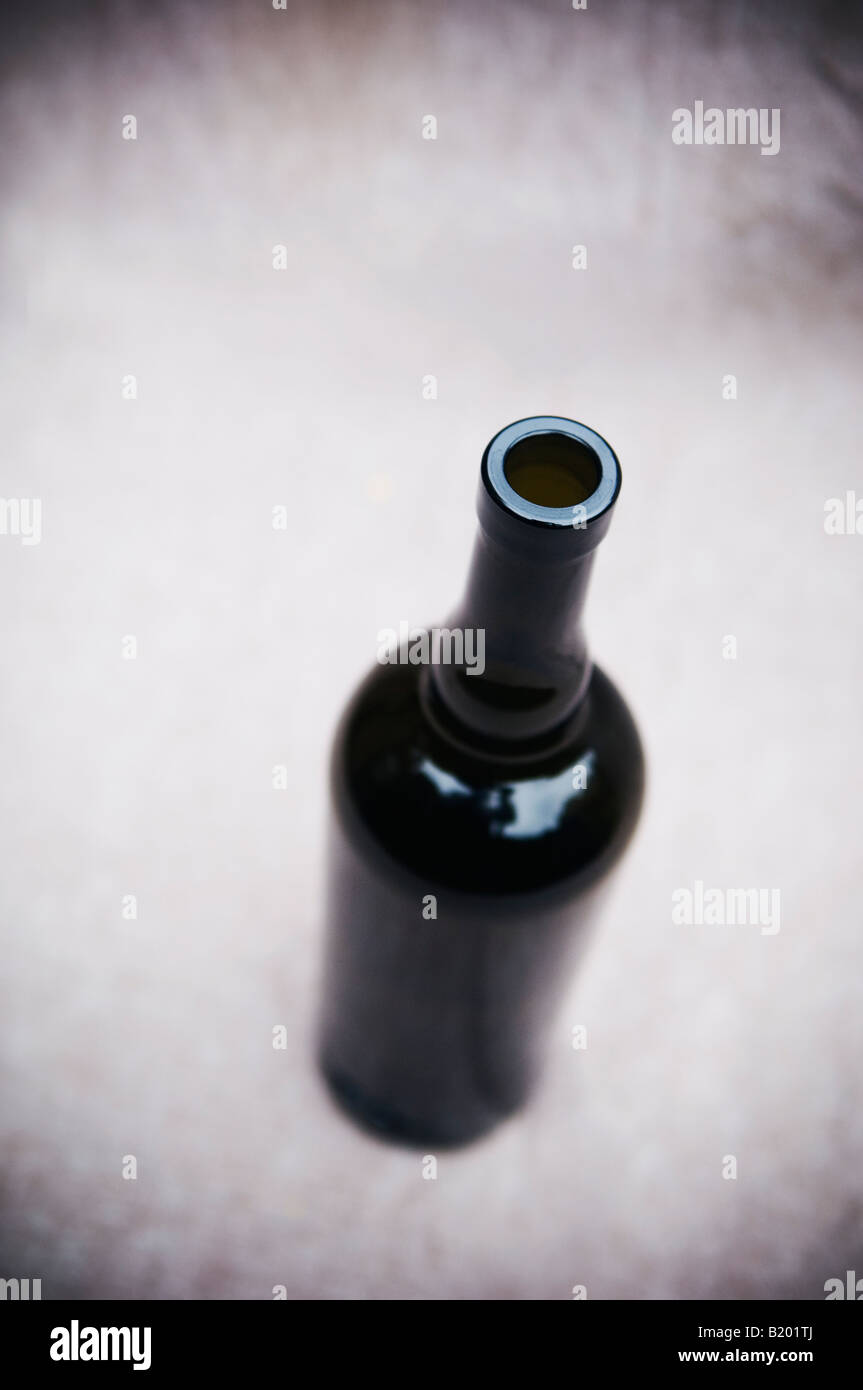 Bottle of alcoholic beverage Stock Photo - Alamy