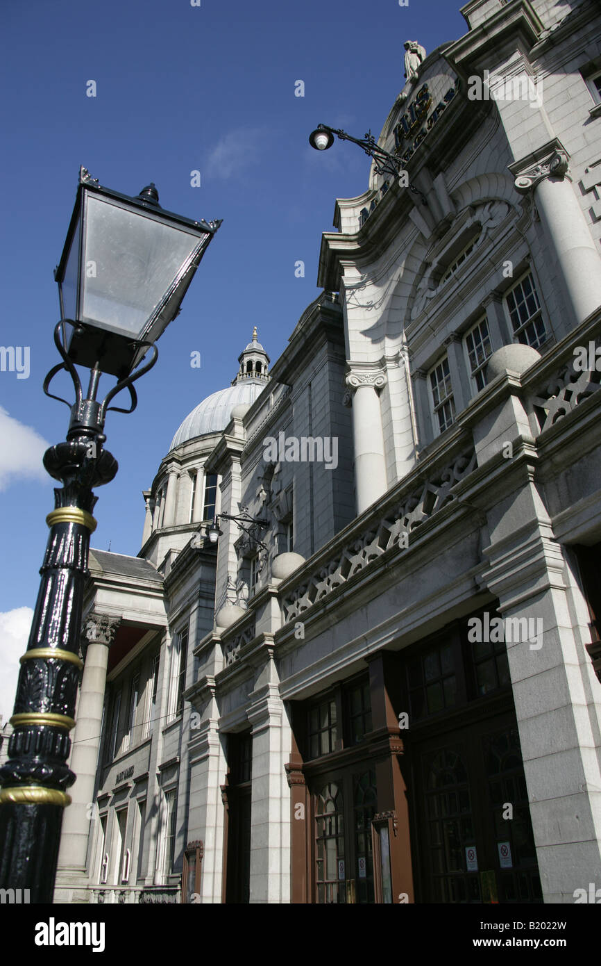City of Aberdeen, Scotland. Main entrance to His Majesty’s Theatre at ...