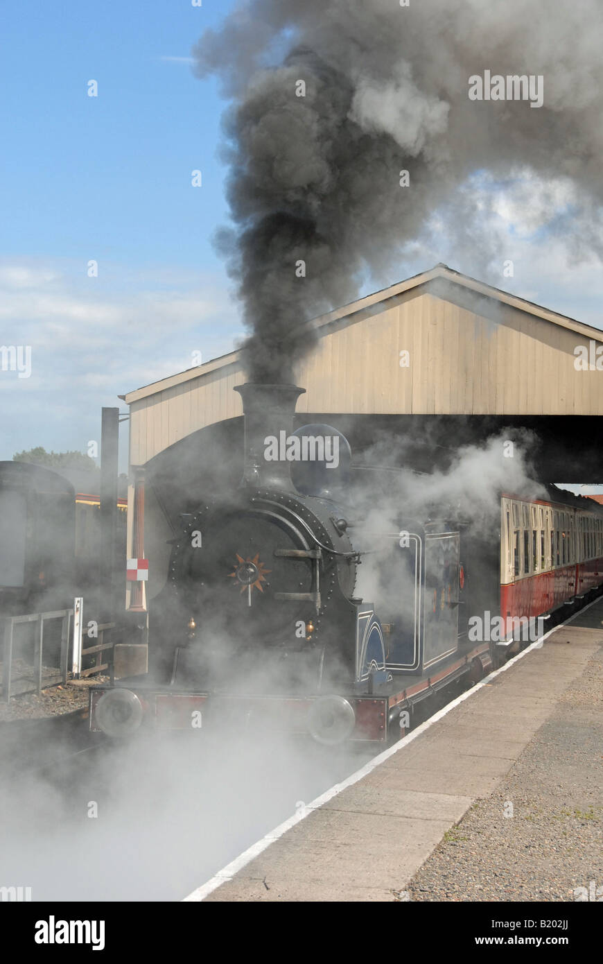 Caledonian Railway No. 419 Steam Engine Stock Photo - Alamy