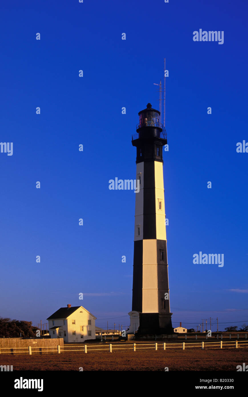 New Cape Henry Lighthouses at Fort Story Virginia Beach Virginia Stock ...