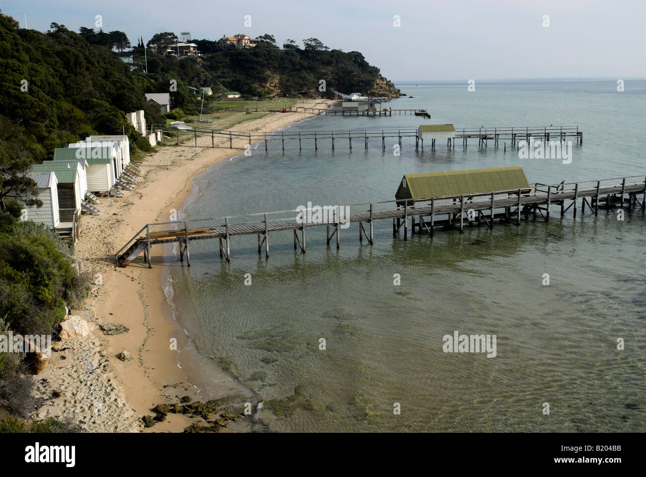 Looking west from Point King, Sorrento, Victoria, Australia Stock Photo ...