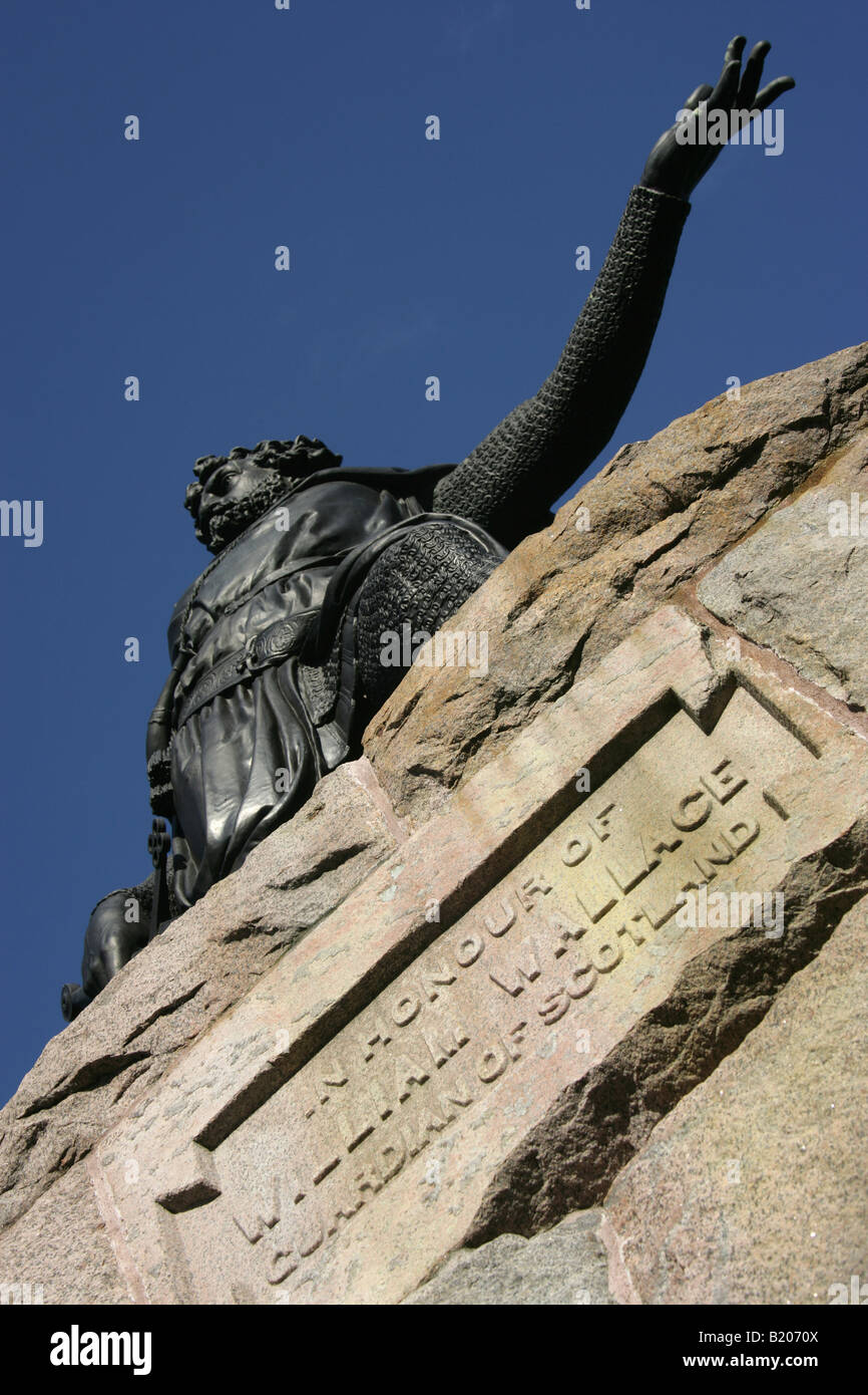 City of Aberdeen, Scotland. The William Wallace monument at Union ...