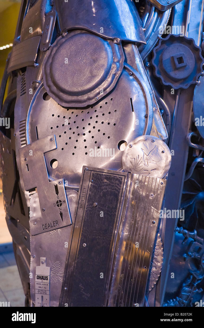 Mechanical Penguin at Pacific Place Stock Photo - Alamy