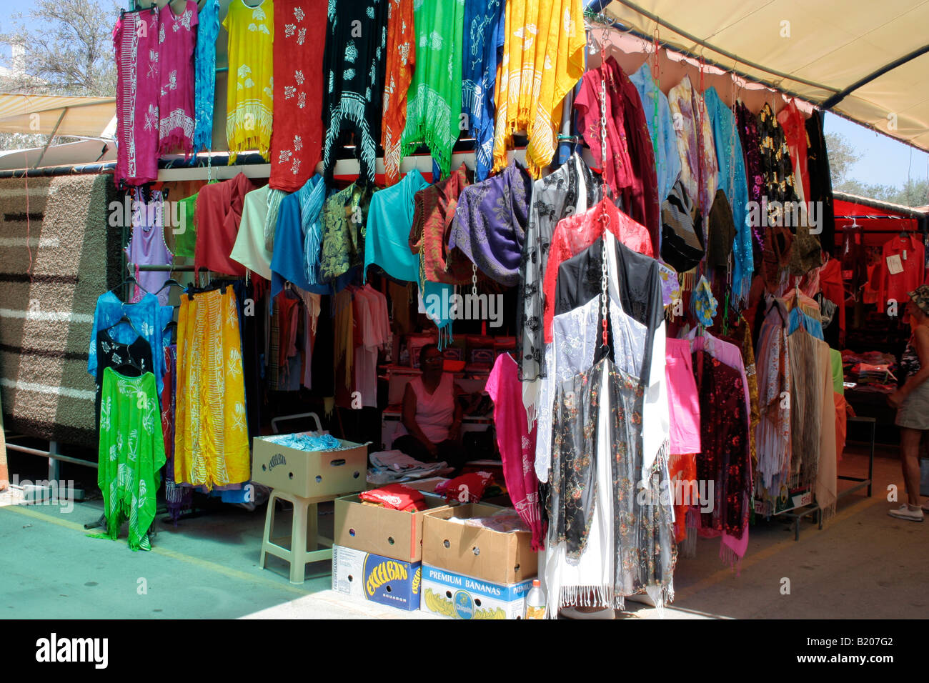Kyrenia Town Market Stock Photo - Alamy