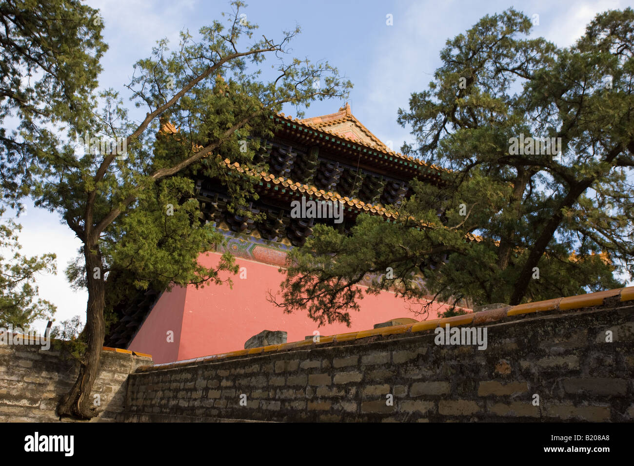 The Spirit Tower at the Ming Tombs site Chang Ling Beijing formerly ...