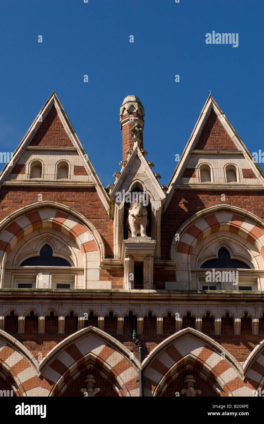 British Colonial Red Brick Architecture High Resolution Stock ...