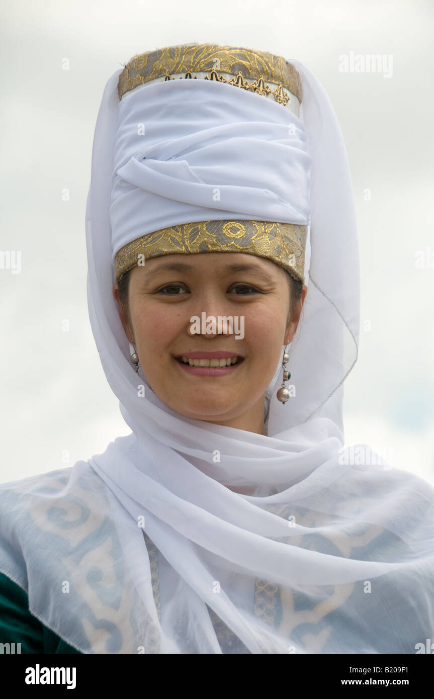 Traditional Kazakh People