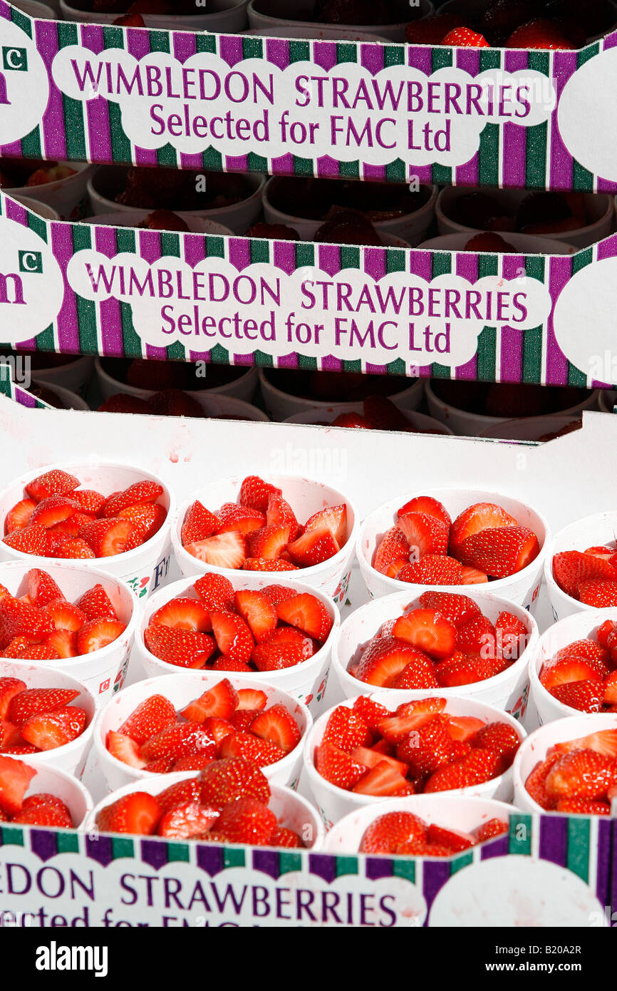 Wimbledon Strawberries High Resolution Stock Photography and Images - Alamy