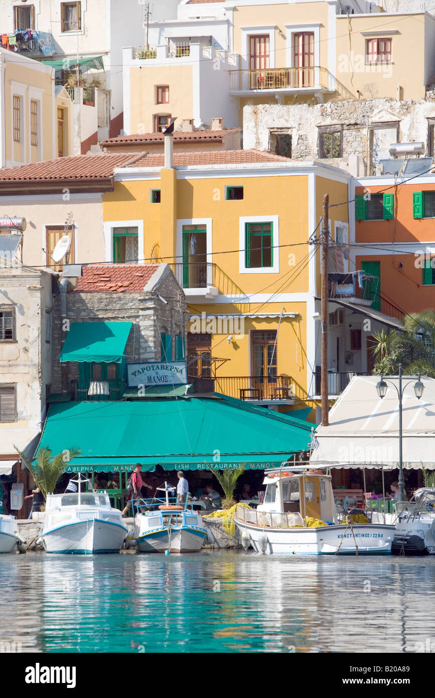 Yialos, Symi, Rhodes, Greece Stock Photo - Alamy