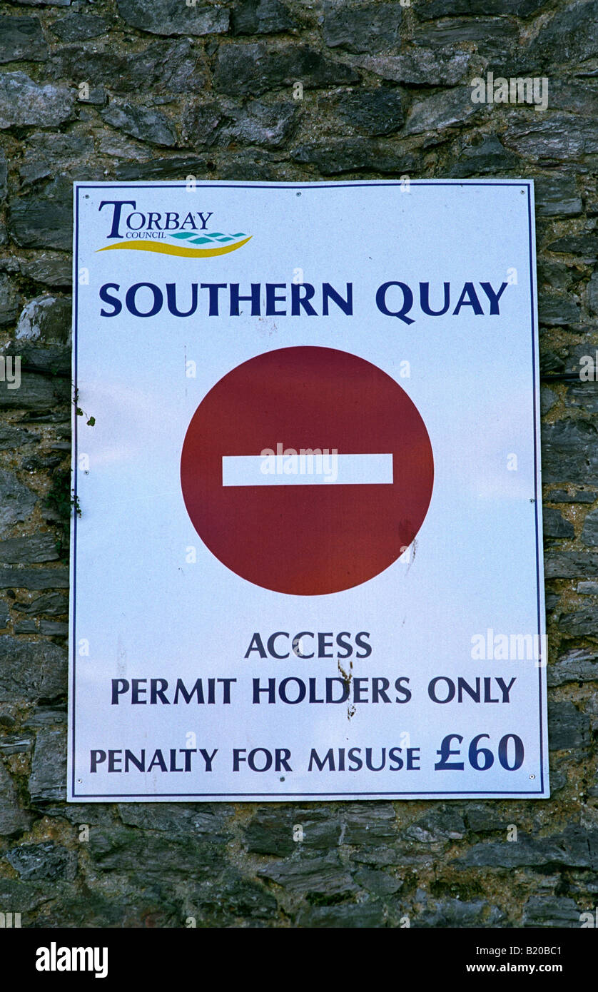 Brixham sign hi-res stock photography and images - Alamy