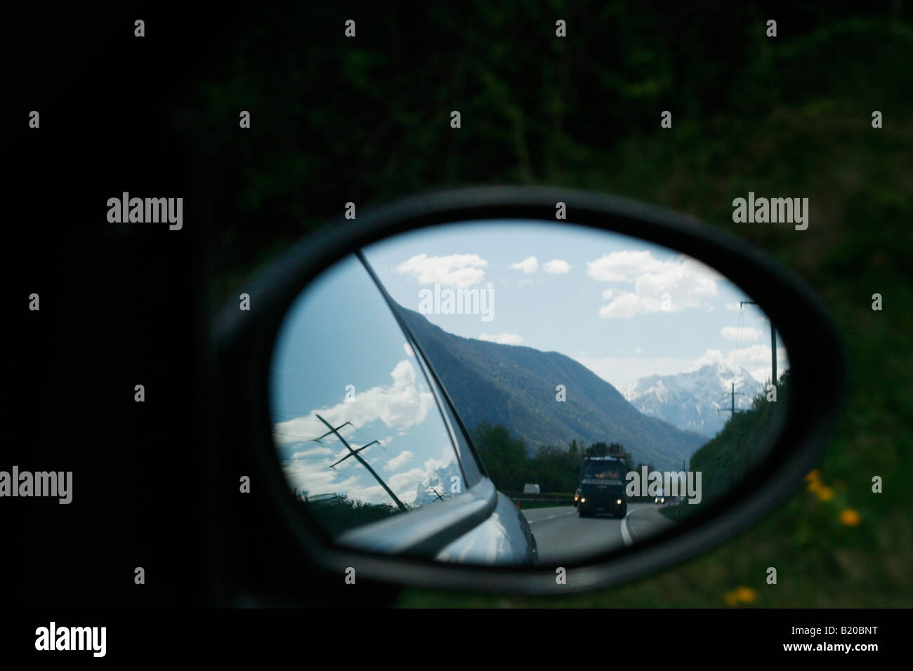 Rear car view hi-res stock photography and images - Alamy
