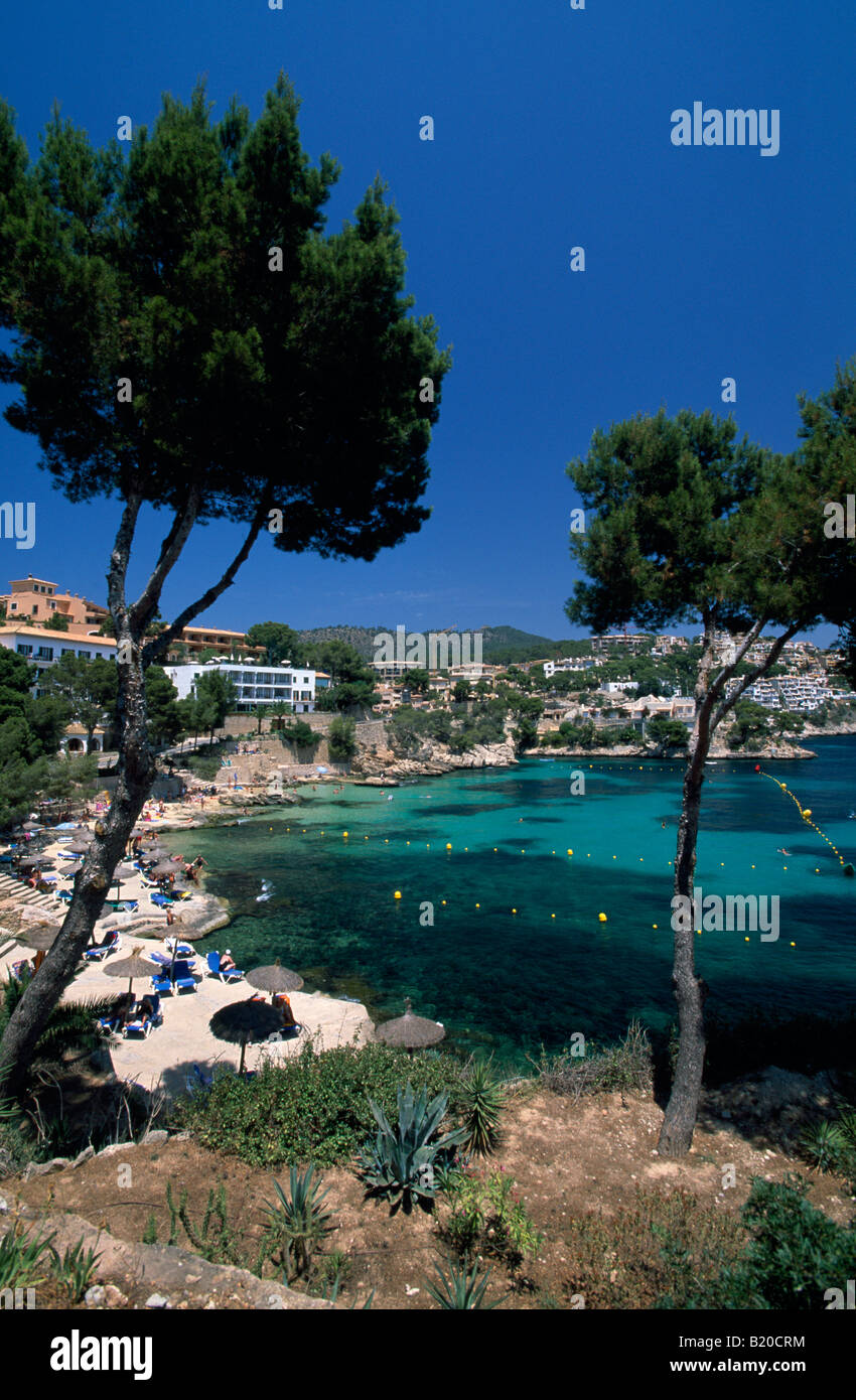 Cala Fornells Majorca Balearic Islands Spain Stock Photo - Alamy