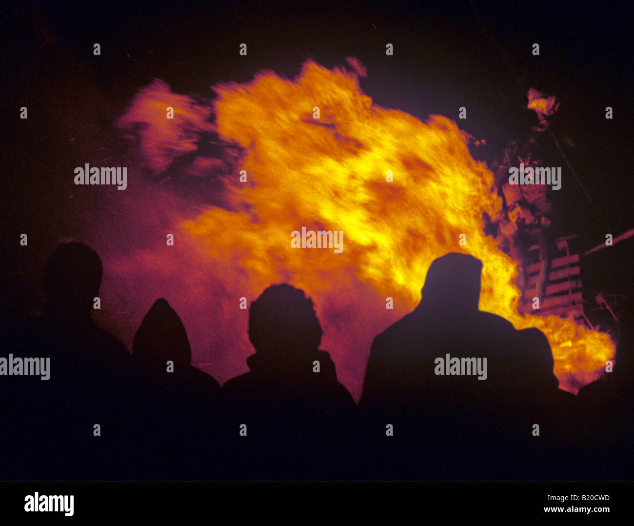 0771 Bonefire night Kent England Stock Photo - Alamy