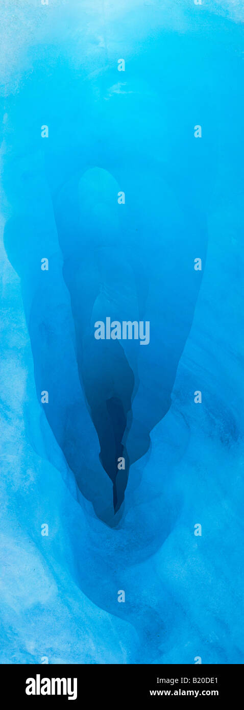 Nigard Glacier Jostedalen National Park, Norway Blue Ice Void melting ...