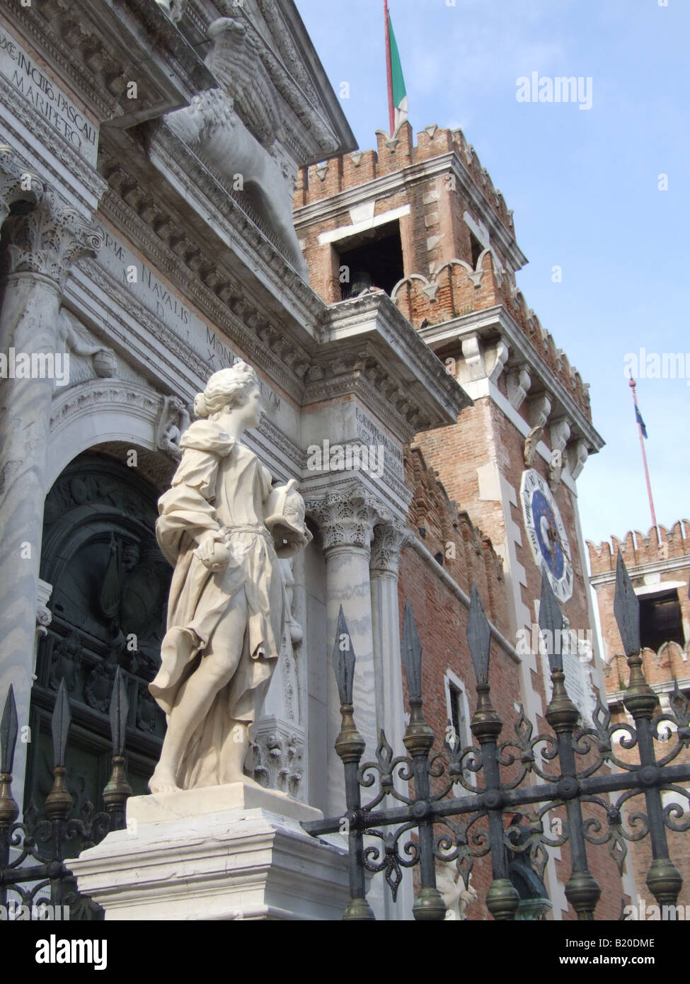 a scene in arsenal district venice, italy Stock Photo - Alamy