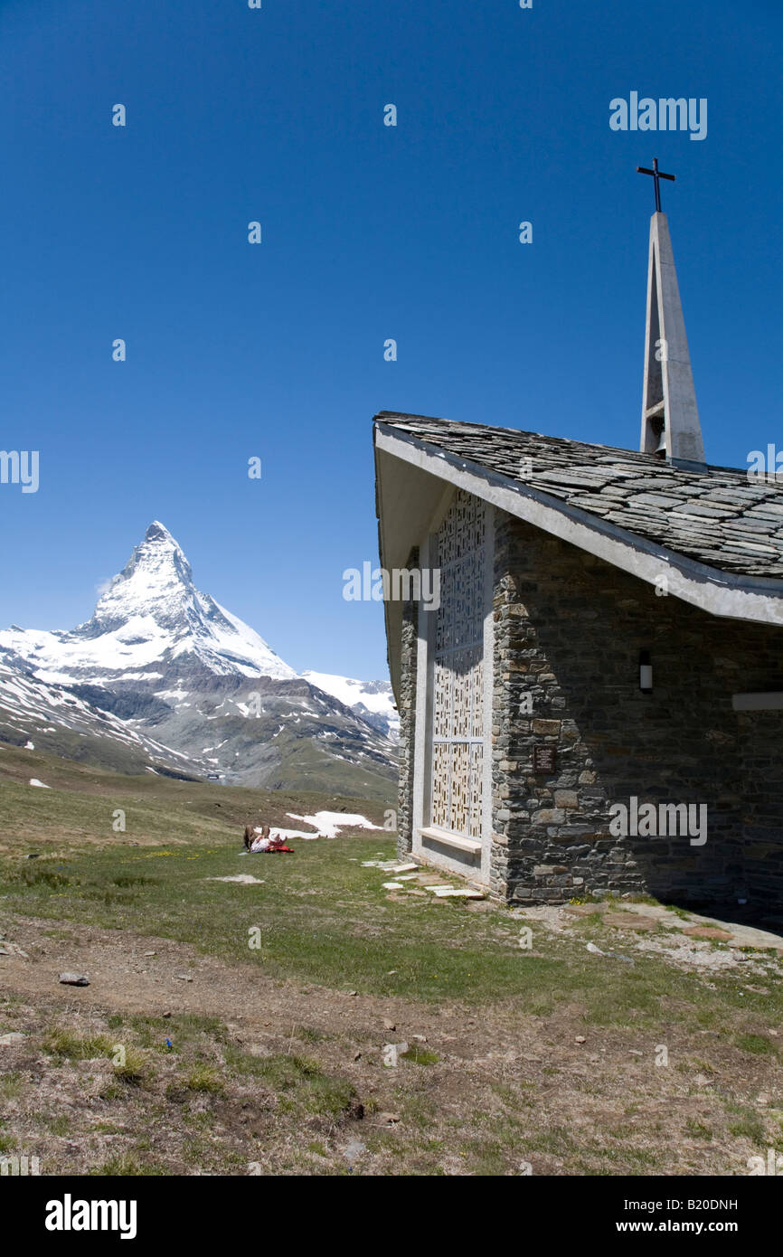 Alpine chapel hi-res stock photography and images - Alamy