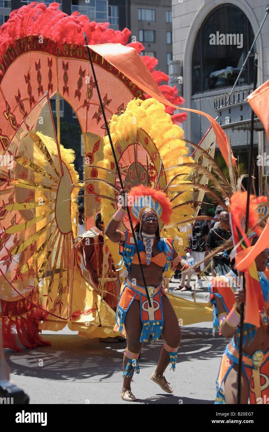 Canada Quebec Montreal Caribbean Festival Stock Photo - Alamy