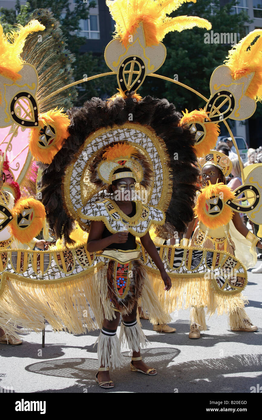 Canada Quebec Montreal Caribbean Festival Stock Photo - Alamy