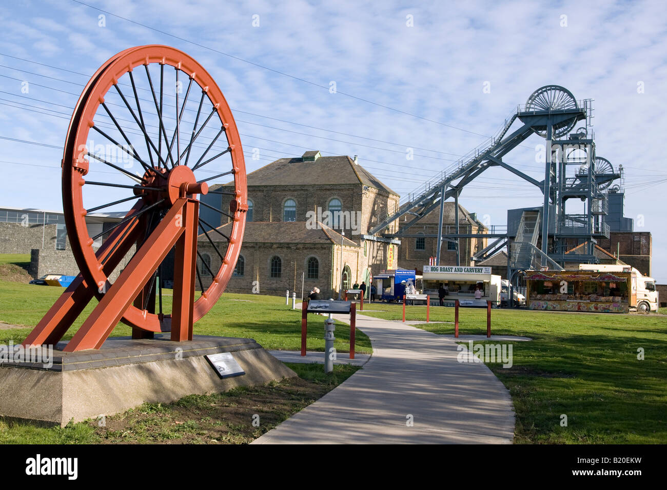 Ashington Colliery Museum, Northumberland Stock Photo - Alamy
