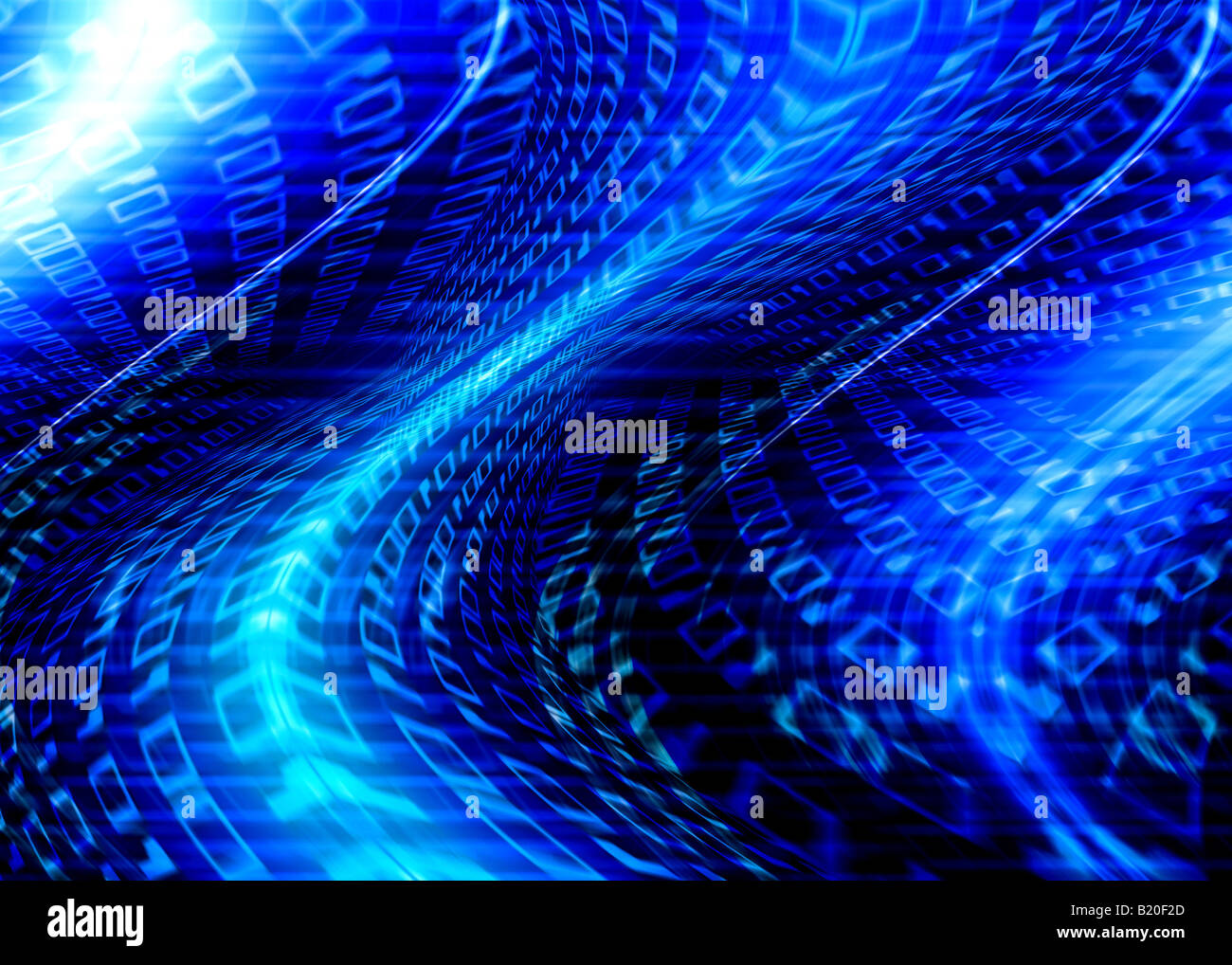 Abstract background of binary code Stock Photo - Alamy