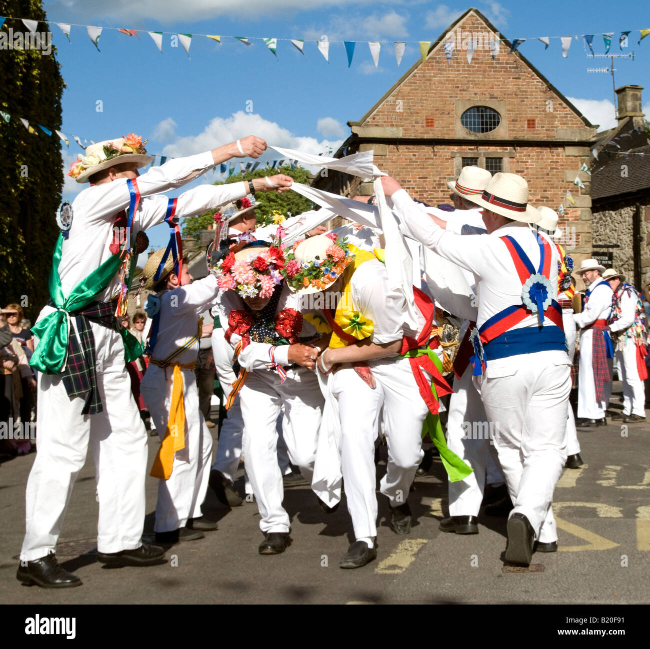 Morris men, derbyshire hi-res stock photography and images - Alamy