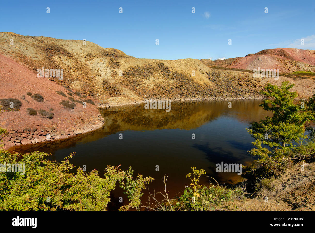 Ochre mining uk hi-res stock photography and images - Alamy
