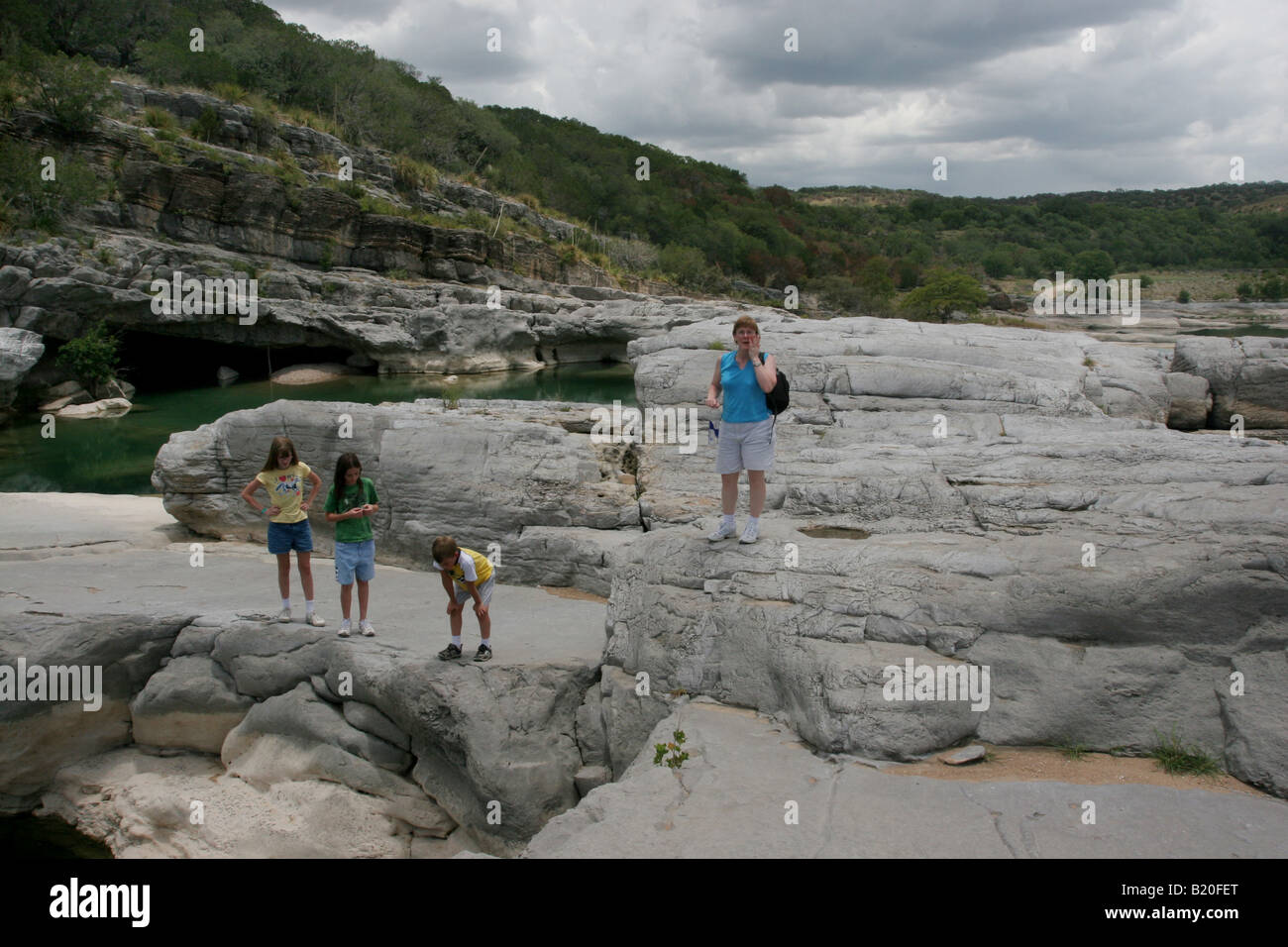 Texas pedernales falls state park hi-res stock photography and images ...