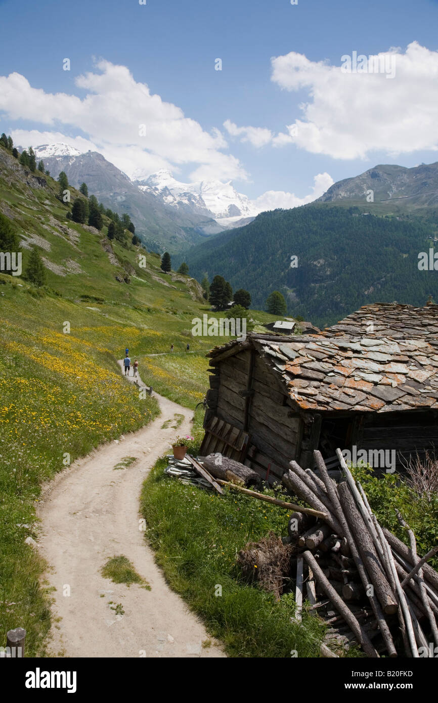 The village of zmutt hi-res stock photography and images - Alamy