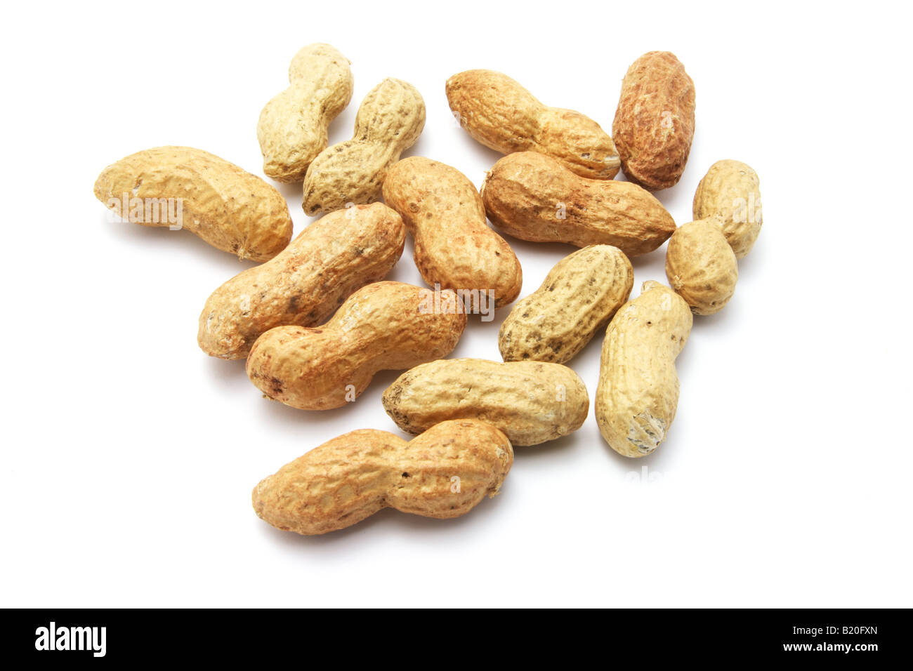 Unshelled peanuts Cut Out Stock Images & Pictures - Alamy
