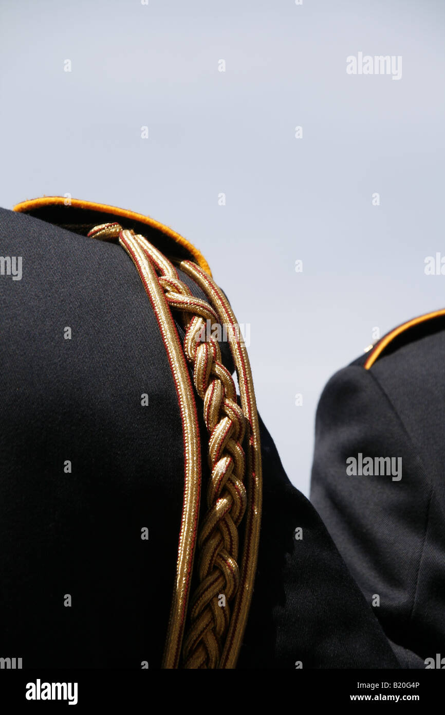 detail of vigile urbano officer's uniform in italy Stock Photo - Alamy