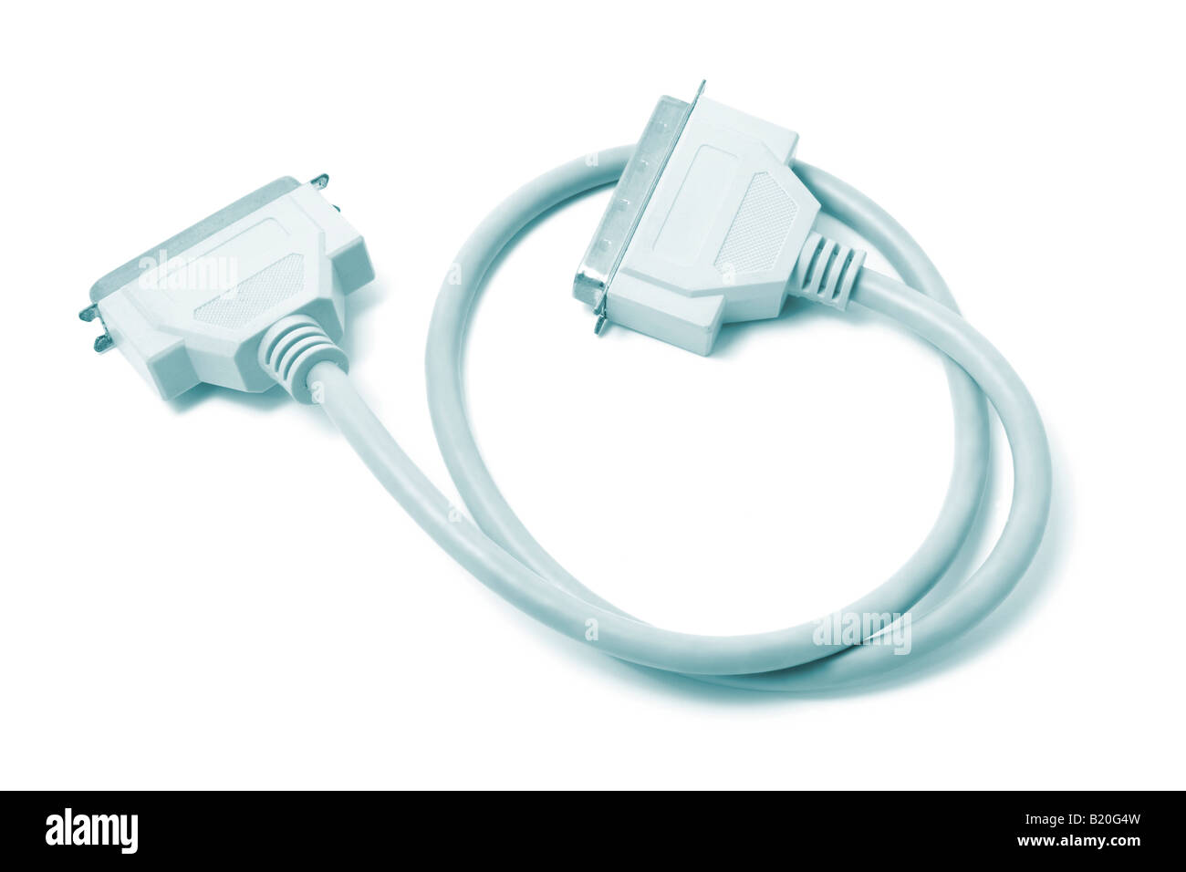 SCSI Connector Cable Stock Photo - Alamy